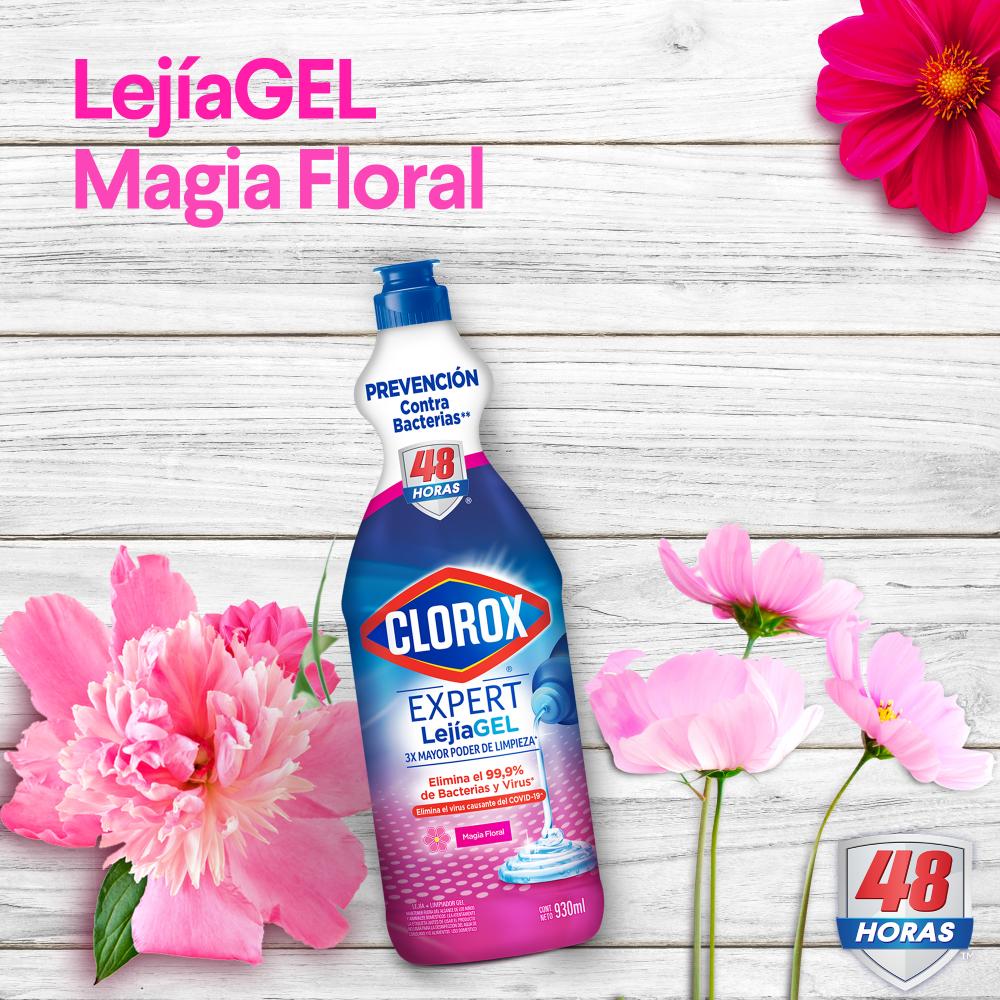 Lejía Power Gel Magia Floral 930 ml Clorox - Promart