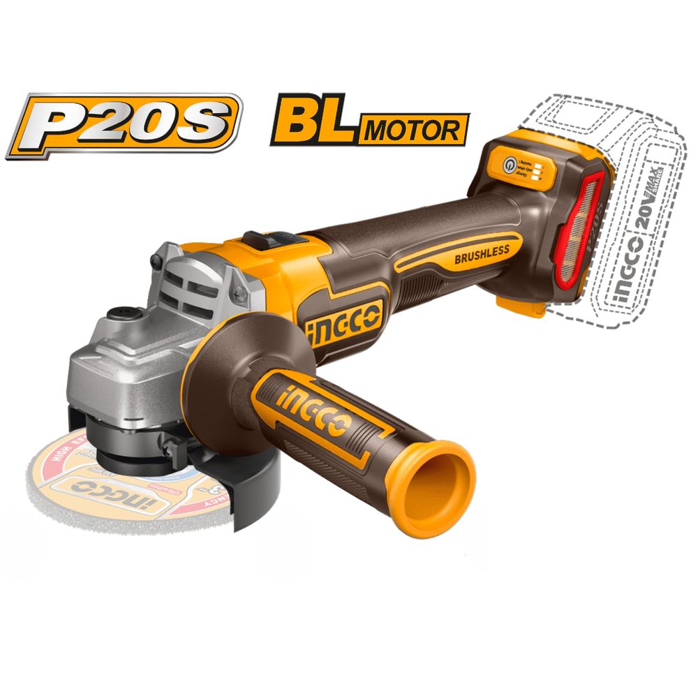 Combo Industrial Taladro Percutor + Amoladora 4½" Ingco CKLI20273 - Promart