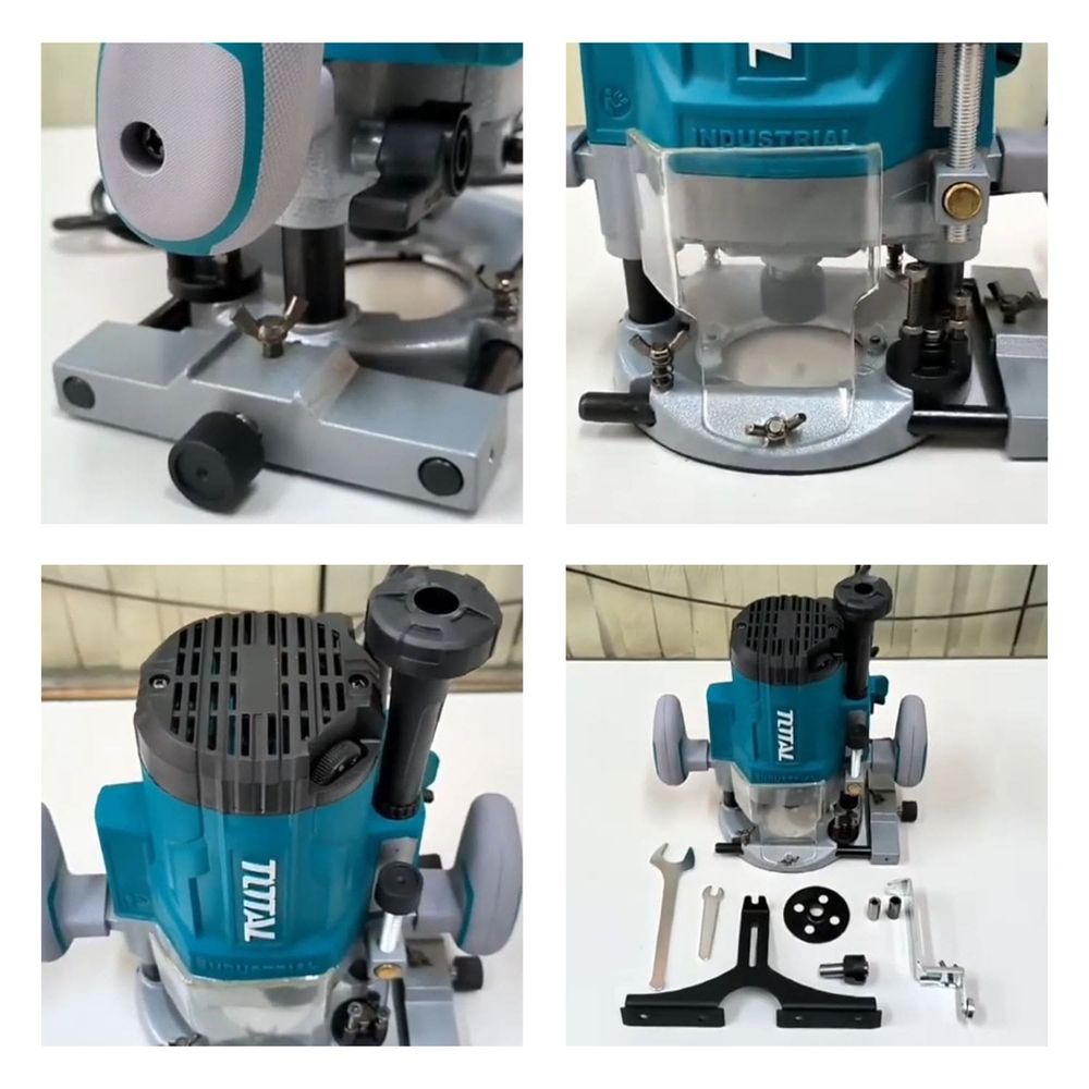 Ruteadora Fresadora 2200w Industrial total | Promart.pe - Promart