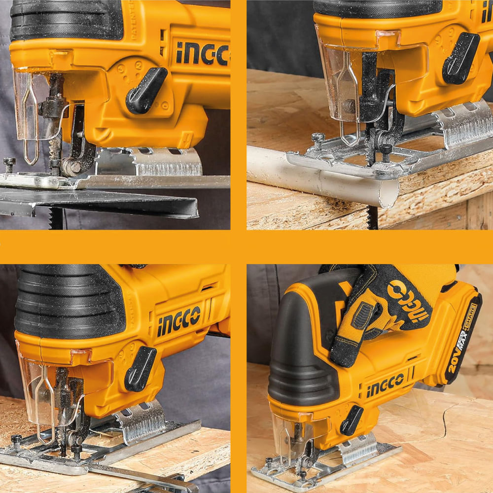 Sierra Caladora Ingco 20V + 5 Hojas de calar CJSLI8501 - Promart