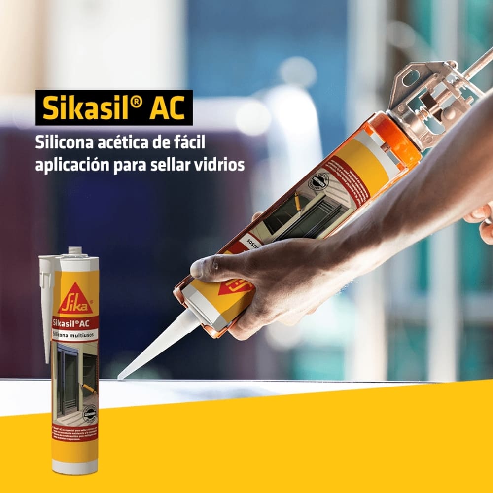 Sikasil AC Transparente 280ml | Promart.pe - Promart