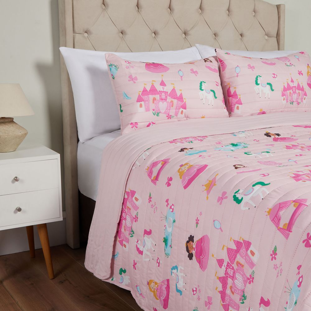 Cubrecama Kaz Promo Princess 2 Plazas V1 - Promart