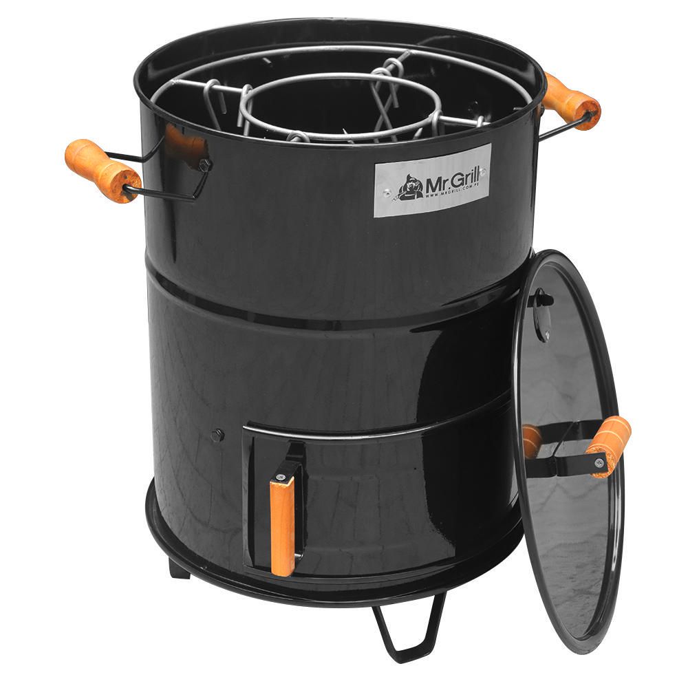 Cilindro Ahumador Mr. Grill Mini - Promart
