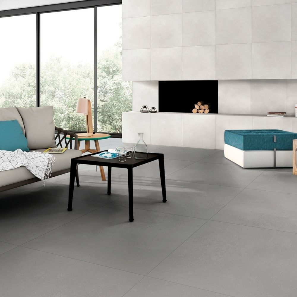 Piso Cerámico Cementicio Gris 45x45cm 2.23m2 Celima - Promart