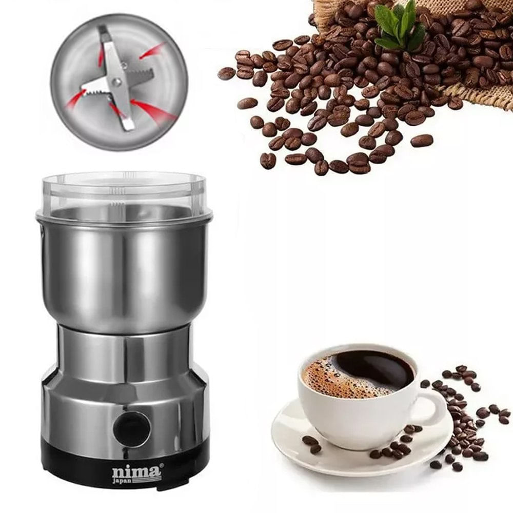 Molinillo Eléctrico 4 Cuchillas Acero Inoxidable 450W Café Cocina - Promart