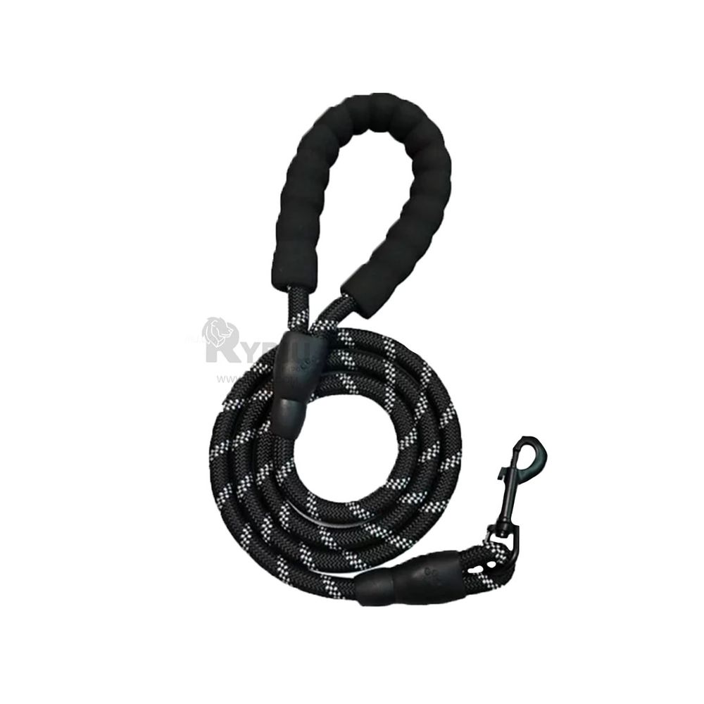 Soga Practico para Perro de Negro Gruesa de 2m Y+Agendita - Promart