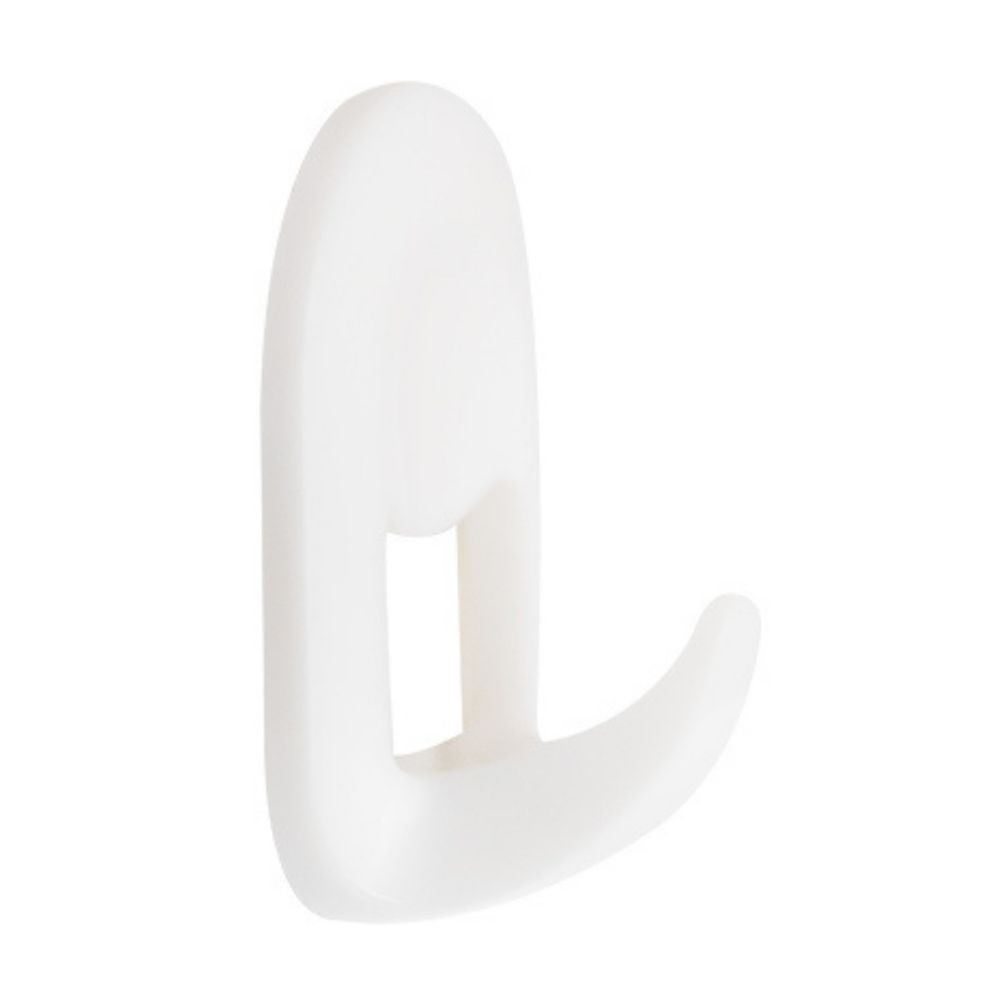 Ganchos Adhesivos Plástico Basa Modelo Perchero Blanco - Promart