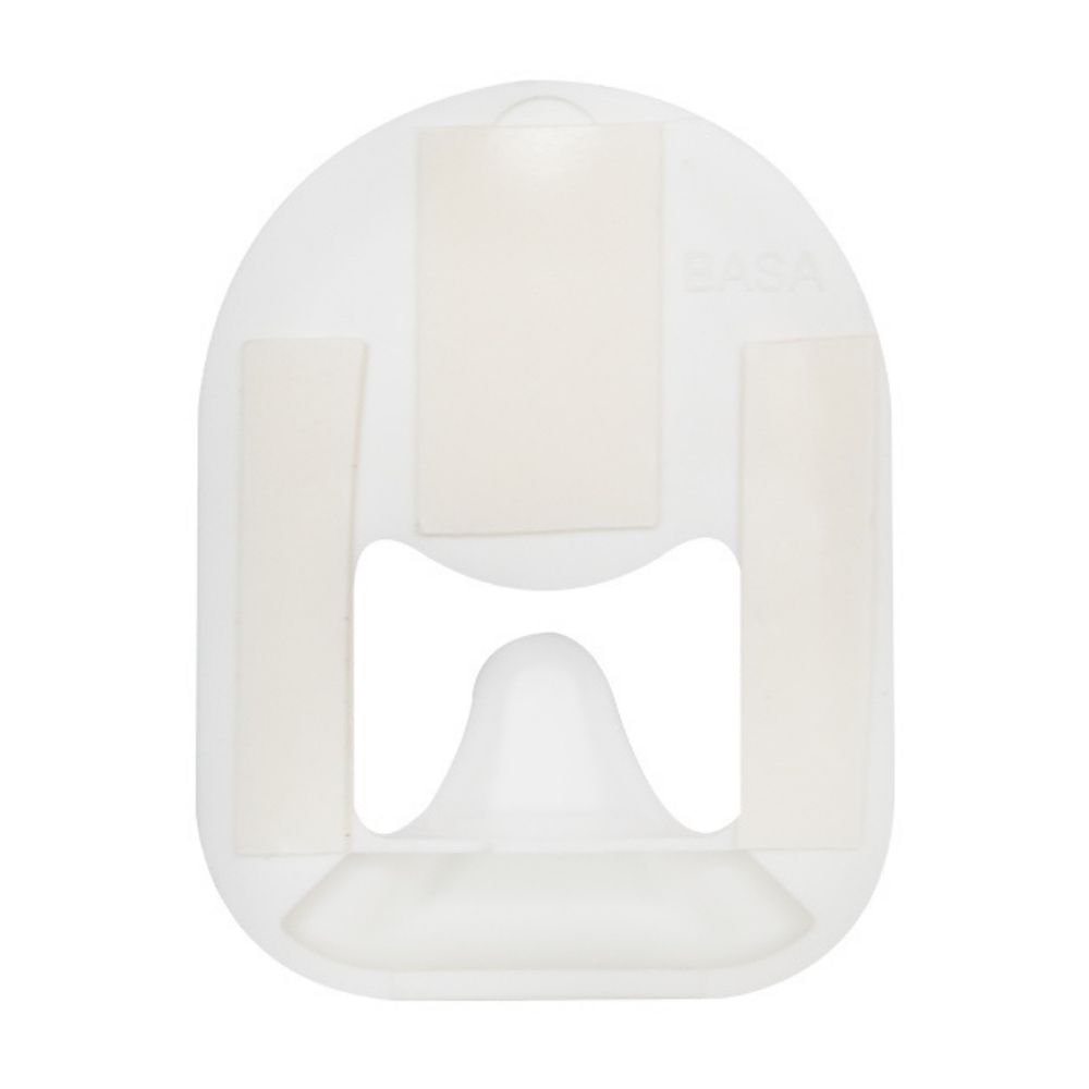 Ganchos Adhesivos Plástico Basa Modelo Perchero Blanco - Promart