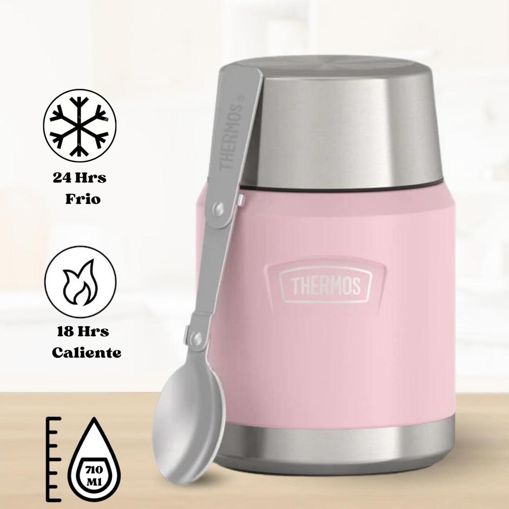 Termo de Comida Icon 710 Ml Rosado - Promart