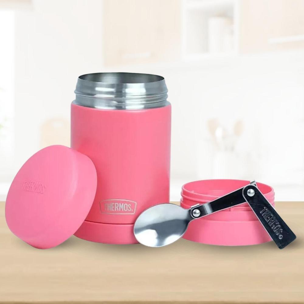 Termo de Comida para Niños FOOD 470 Ml Rosado - Promart