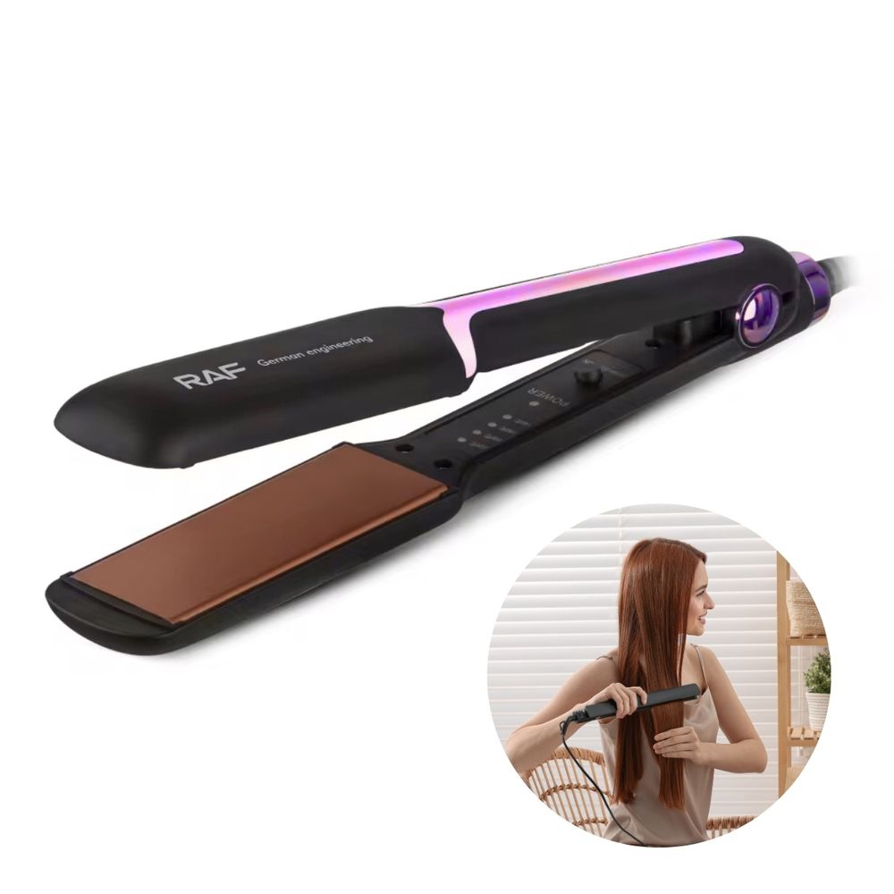 Plancha Digital para Cabello 4 Niveles de Color Fucsia - Promart
