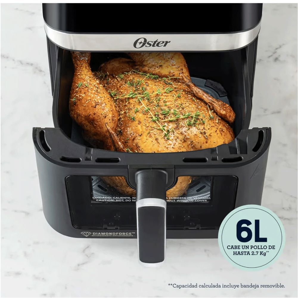 Freidora de Aire Digital Oster CKSTAF60WDDF 6 Lts - Promart