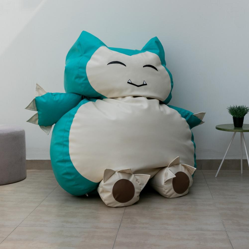 Puff Snorlax Gigante Ultracuero PuffLima | Promart.pe - Promart