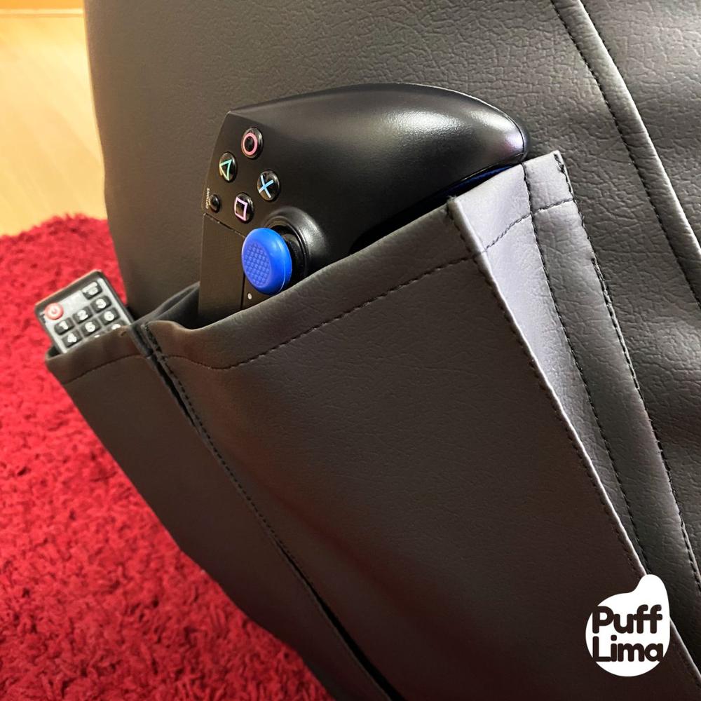 Puff Gamer Grande Negro PuffLima - Promart