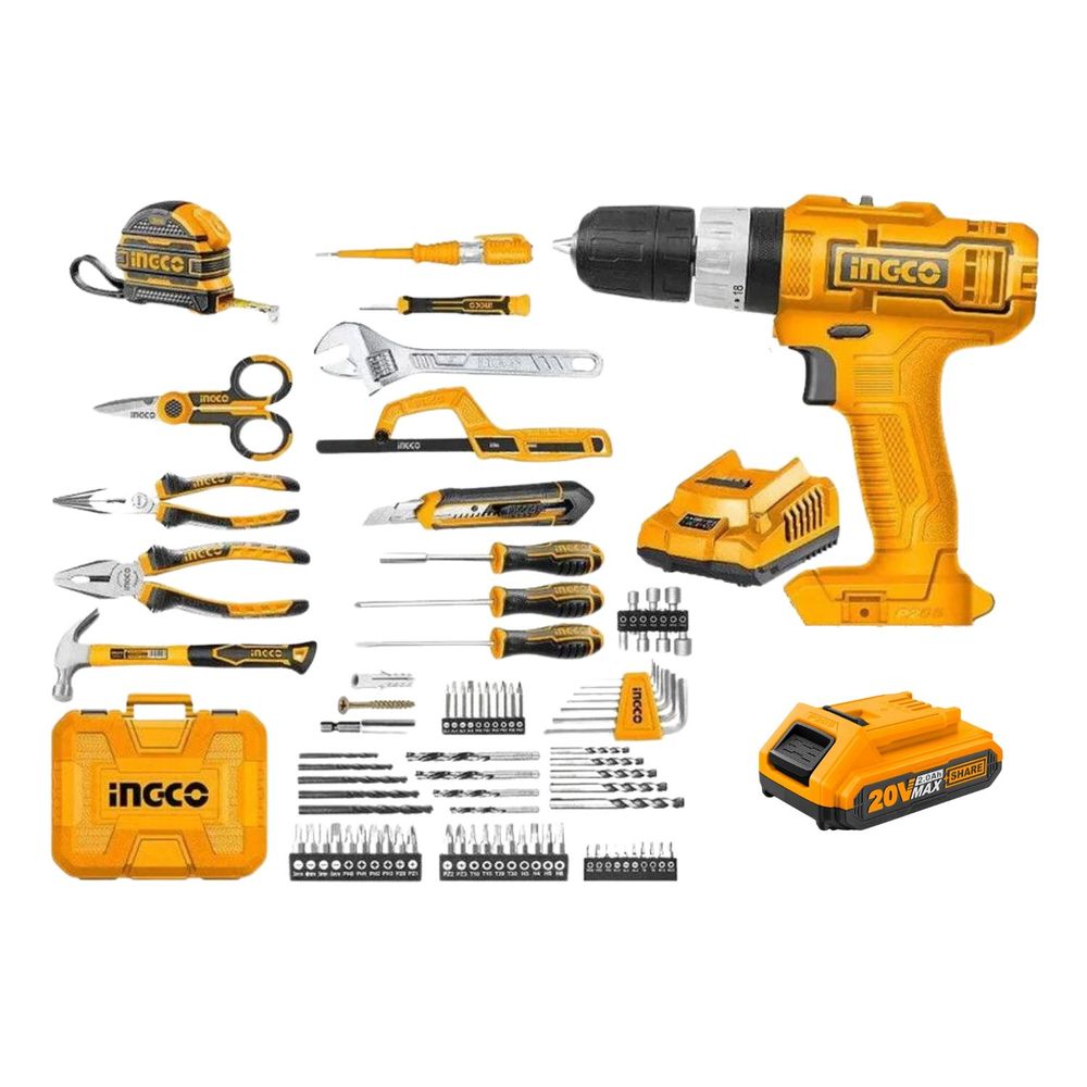 Taladro 20v + 165 herramientas Ingco HKTHP11651 | Promart.pe - Promart
