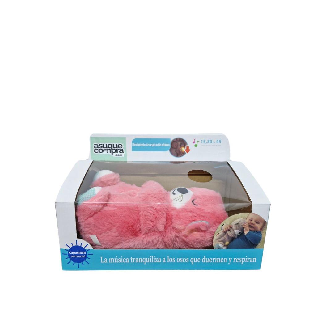 Peluche Nutria que Respira con Luces y Movimiento Rosa - Promart