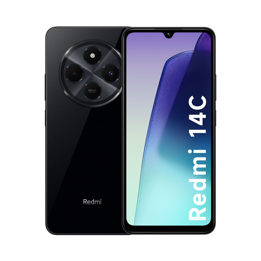 Celular Xiaomi Redmi 14C 4GB Ram 256GB Negro - Promart