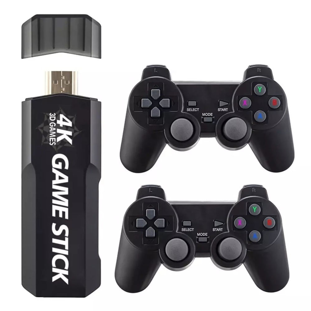 Consola Retro Game Stick X2 Plus 4K HD Psp Ps1 Sn64 30000 Juegos ...
