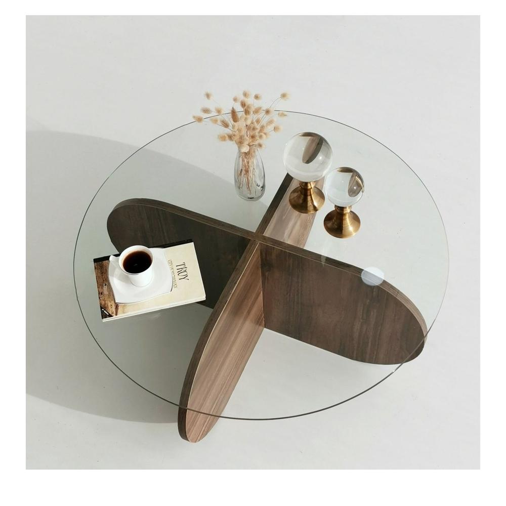 Mesa Centro Circular TU MESITA Topacio color | Promart.pe - Promart