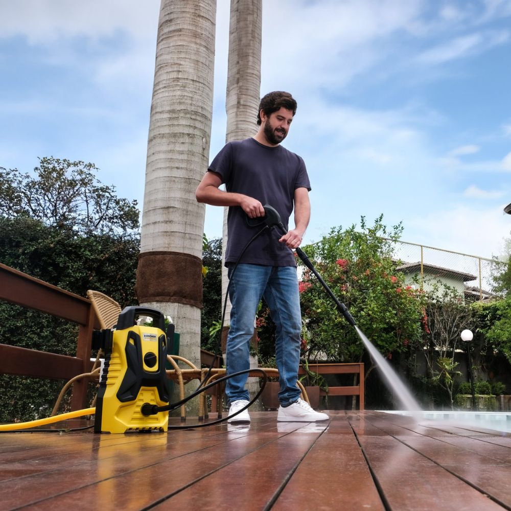 Hidrolavadora Karcher Portátil de Alta Presión Amarillo-Negro - Promart