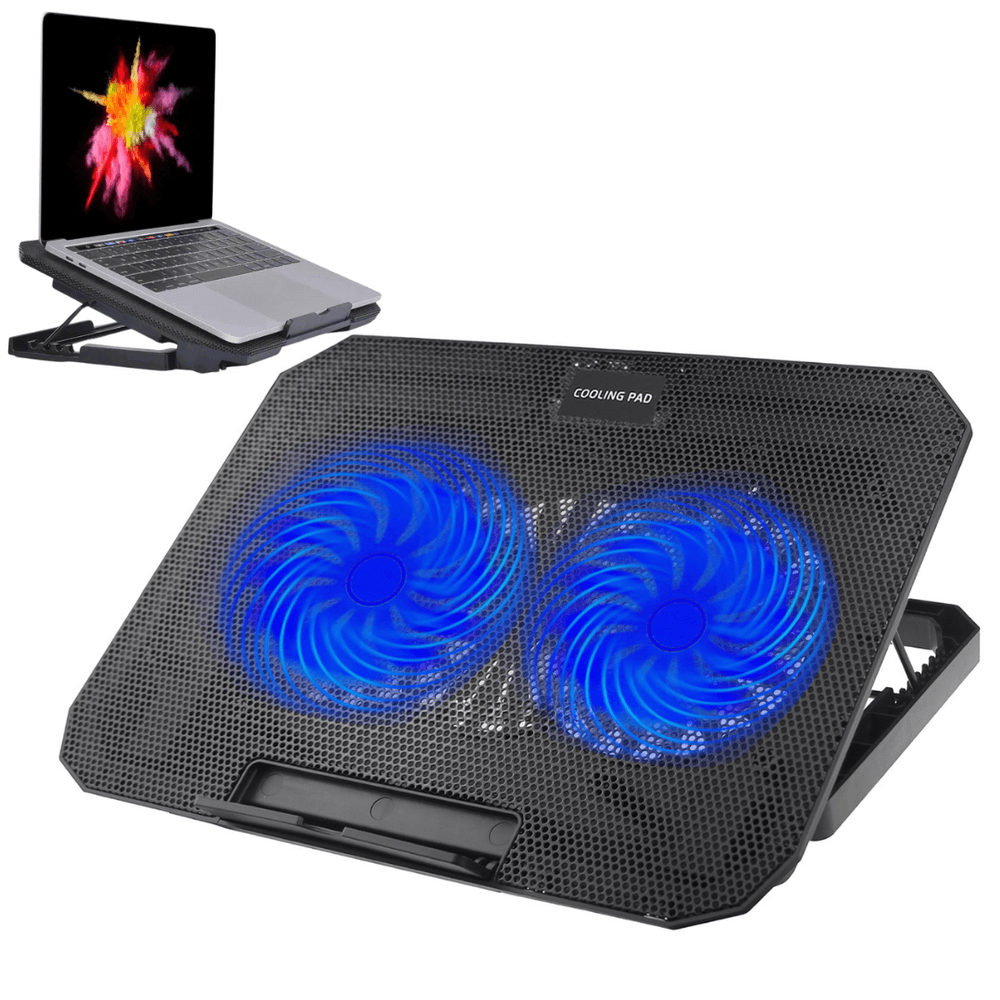 Soporte Base Cooler Ventilador para Laptop Notebook 2 ventiladores N33 ...