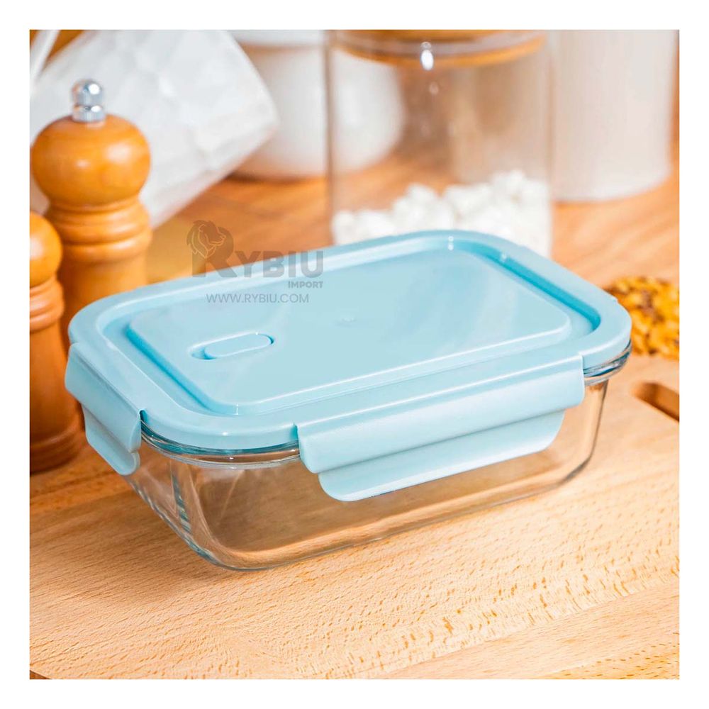 Taper Individual para Alimentos de 1040ml Celeste Y+Agendita - Promart