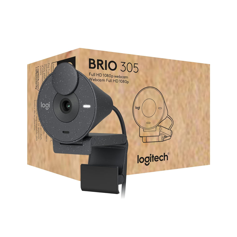 Logitech BRIO 305 - Webcam - Promart