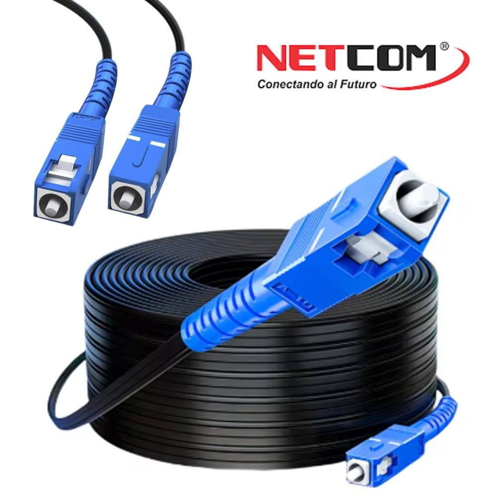 Cable Patch Cord de Fibra Optica SC-SC UPC 150 Metros NETCOM Monomodo | Promart.pe - Promart