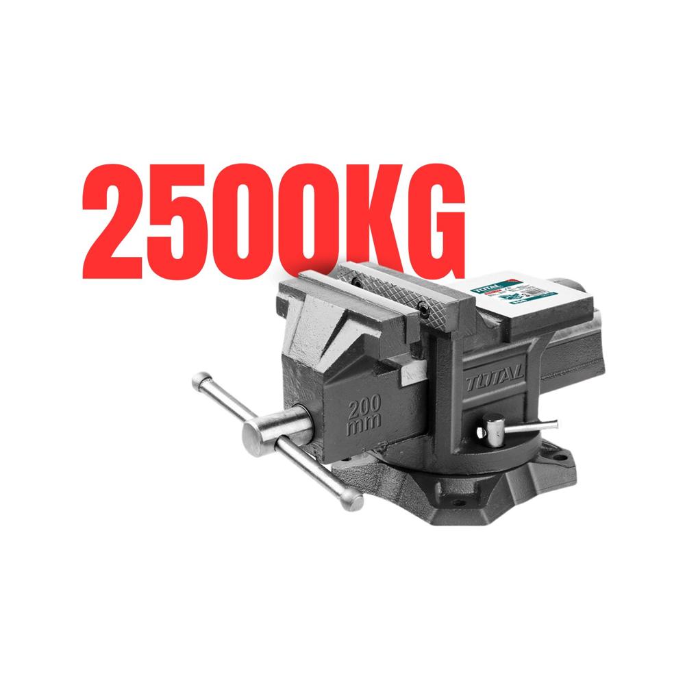 Tornillo Banco 8" Giratorio Industrial Total | Promart.pe - Promart