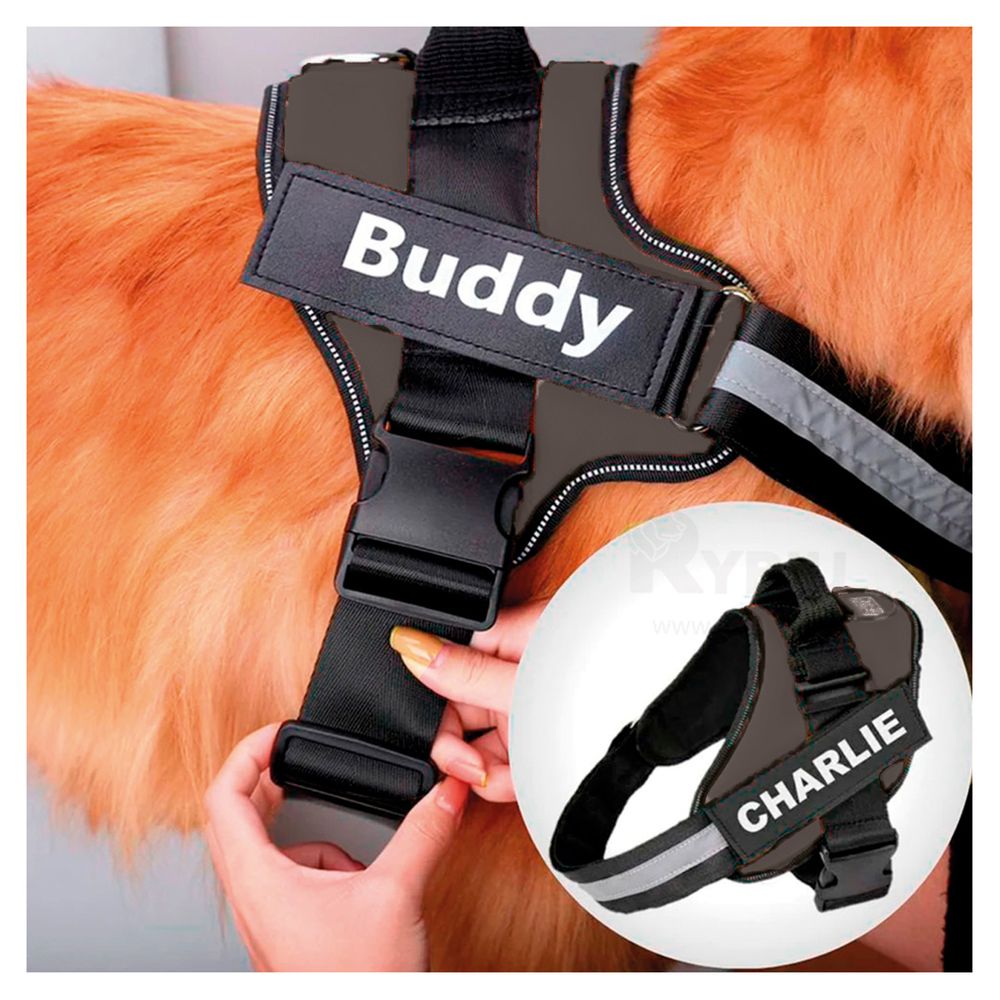Arnes Practico para Perros en M en Negro Y+Regalo Agendita - Promart