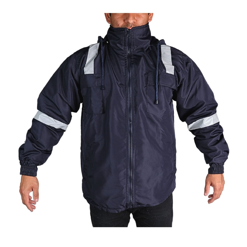 Casaca Tashlan Polar con cintas reflectivas Talla: Large Werken - Promart