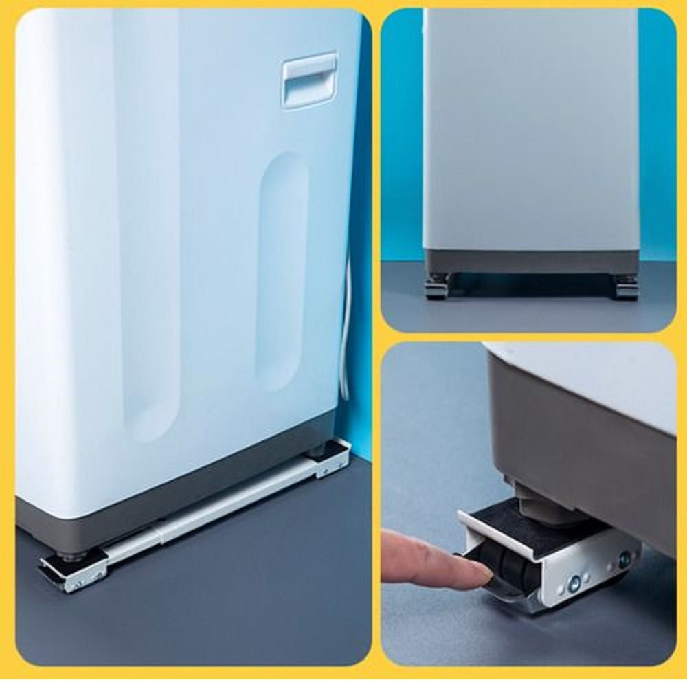 Base Krearack JFUT A Ruedas Extendible Para Lavadora Refri Etc - Promart