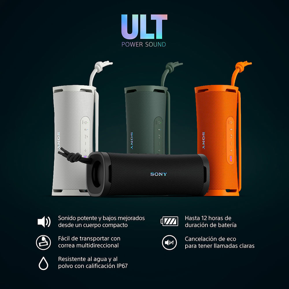 Parlante Bluetooth Sony SRS-ULT10 Portátil ULT FIELD 1 - Promart