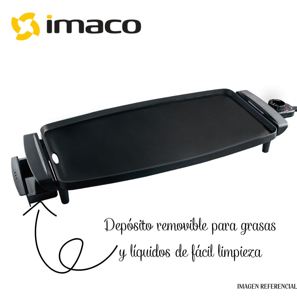 Plancha Freidora Imaco IG2330 - NEGRO - Promart