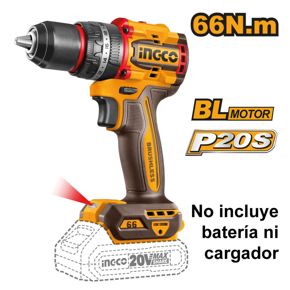 Taladro Atornillador Percutor Brushless Chuck | Promart.pe - Promart