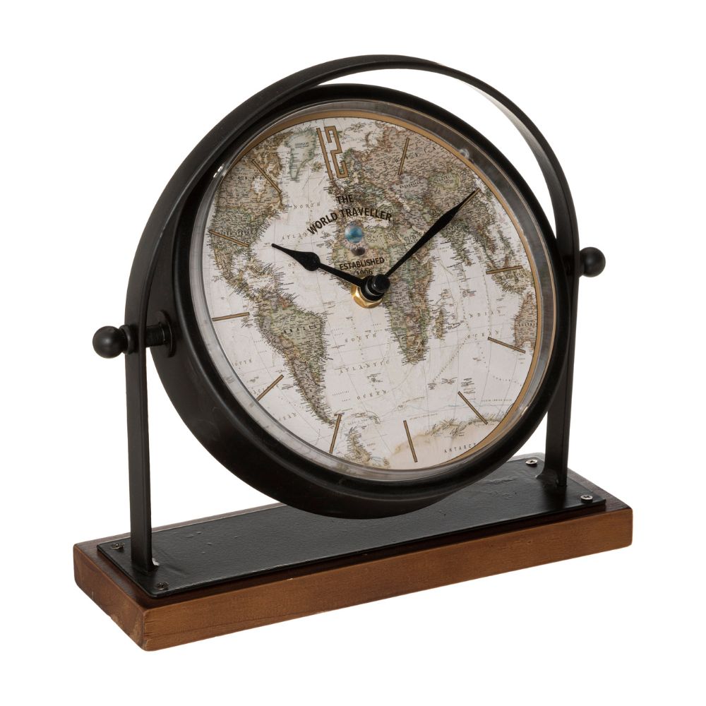 Reloj de Mesa Retro 20cm Atmosphera - Promart