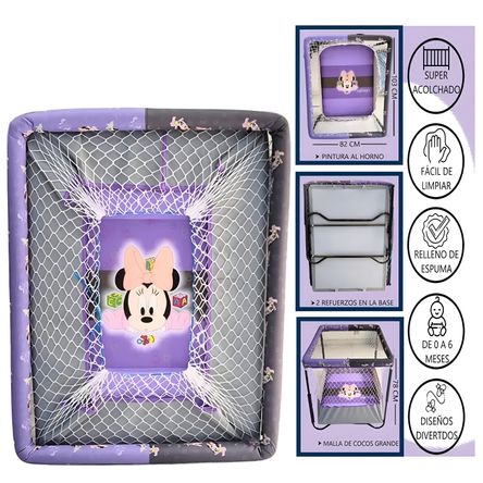 Cuna disney DREAN NEW Corral para Bebe Lila - Promart