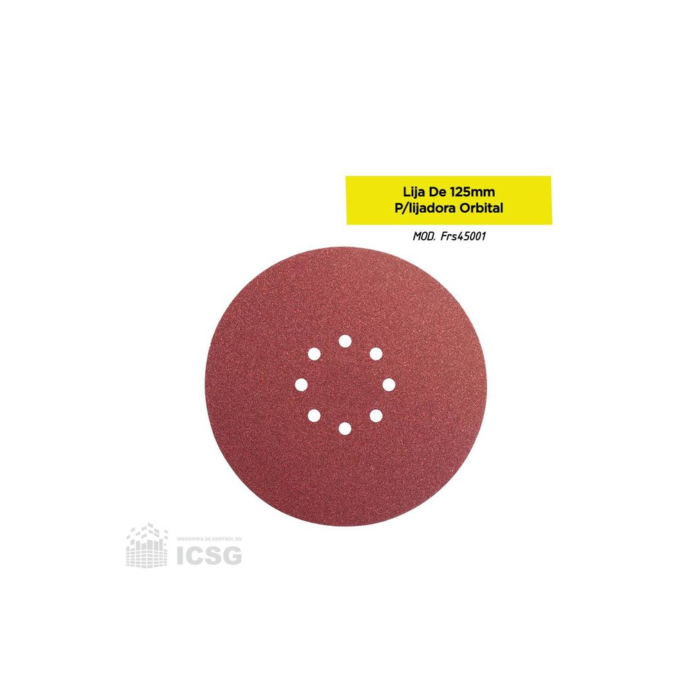 Lija circular de125 Plijadora orbital - Promart