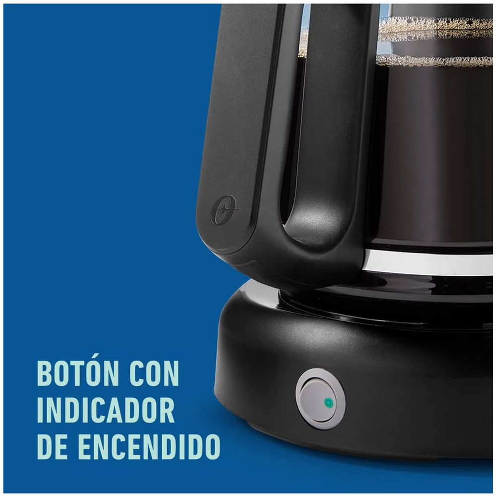 Cafetera Oster 12 Tazas con Filtro Permanente BVSTDCS12B - Promart