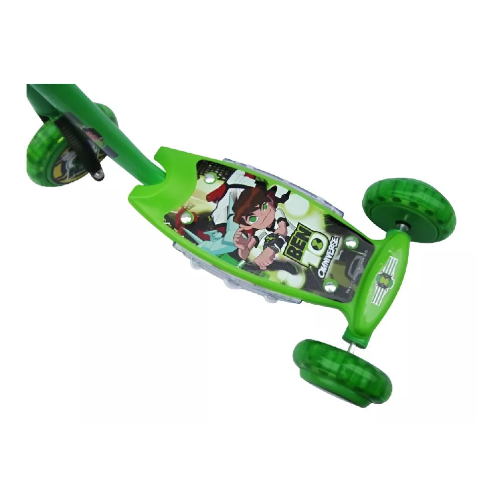 Scooter Ben10 SB10-L05 3 Ruedas Niños Verde | Promart.pe - Promart