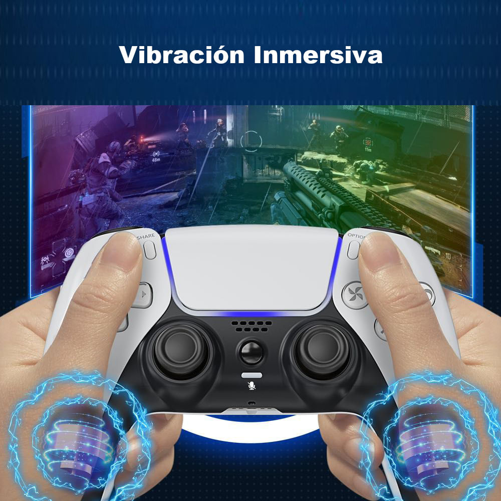 Mando PS5 Blanco Alternativo Inalámbrico | Promart.pe - Promart