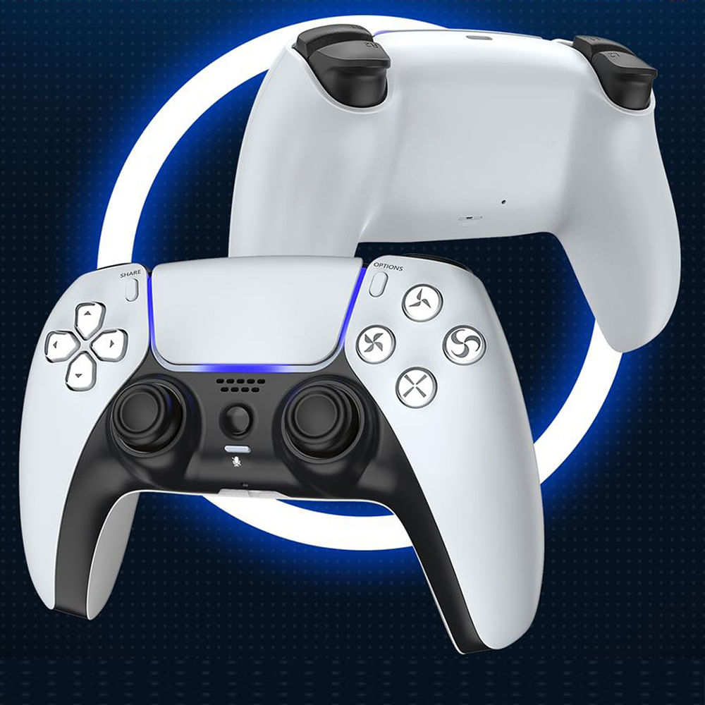 Mando PS5 Blanco Alternativo Inalámbrico | Promart.pe - Promart