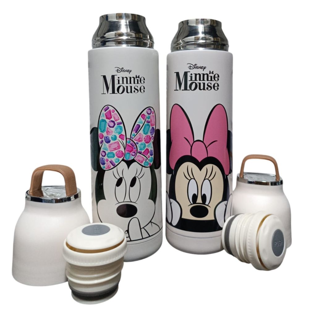 Termo Disney Minnie Mouse Acero de 750 ml - Promart
