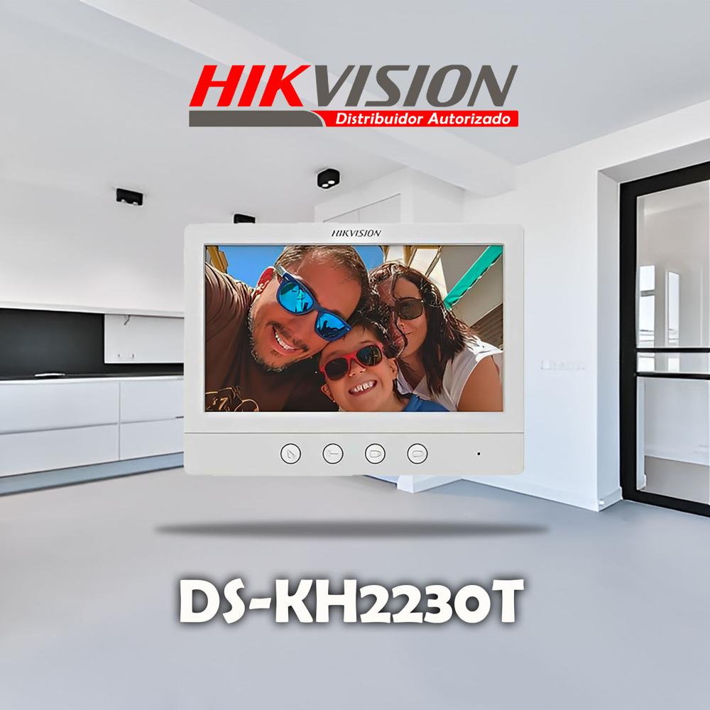 Monitor Analógico para Videoportero Hikvision Ds-Kh2230t Hd 7 Pulgadas ...