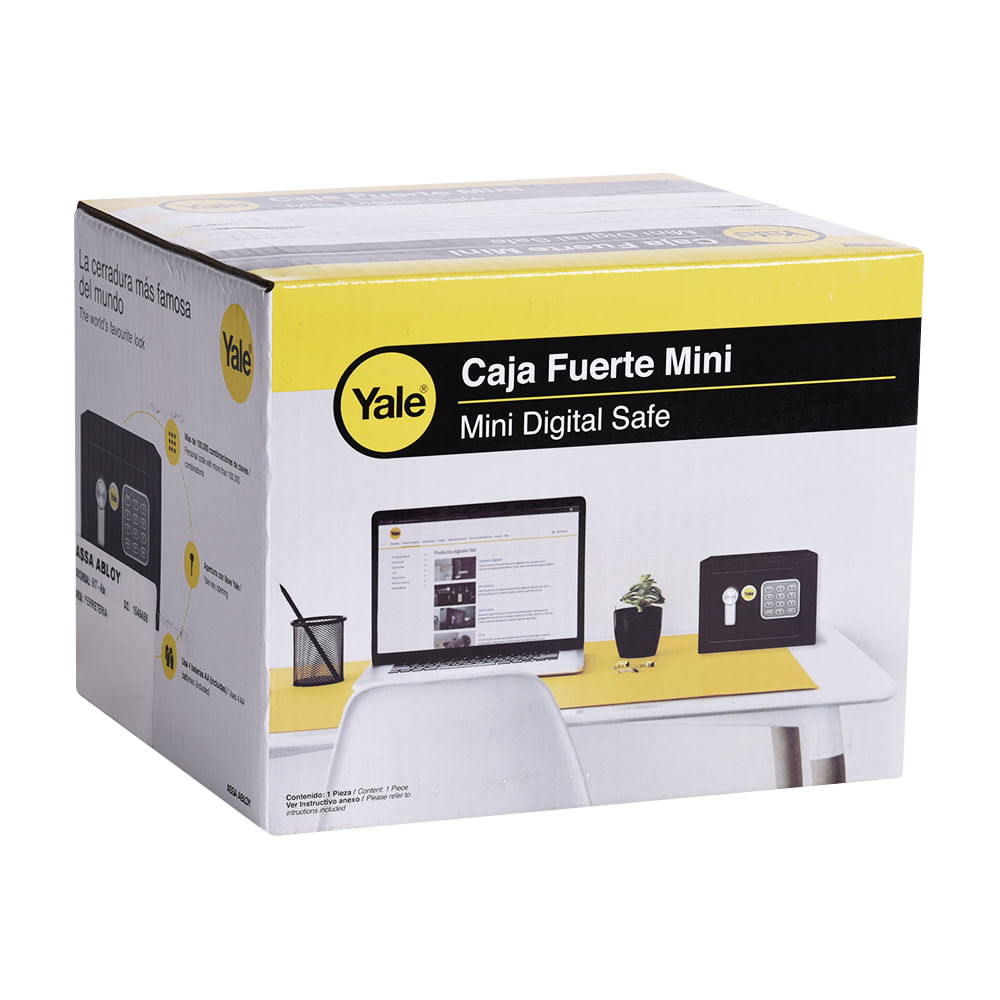 Caja fuerte Yale Mini 17x17x23 - Promart