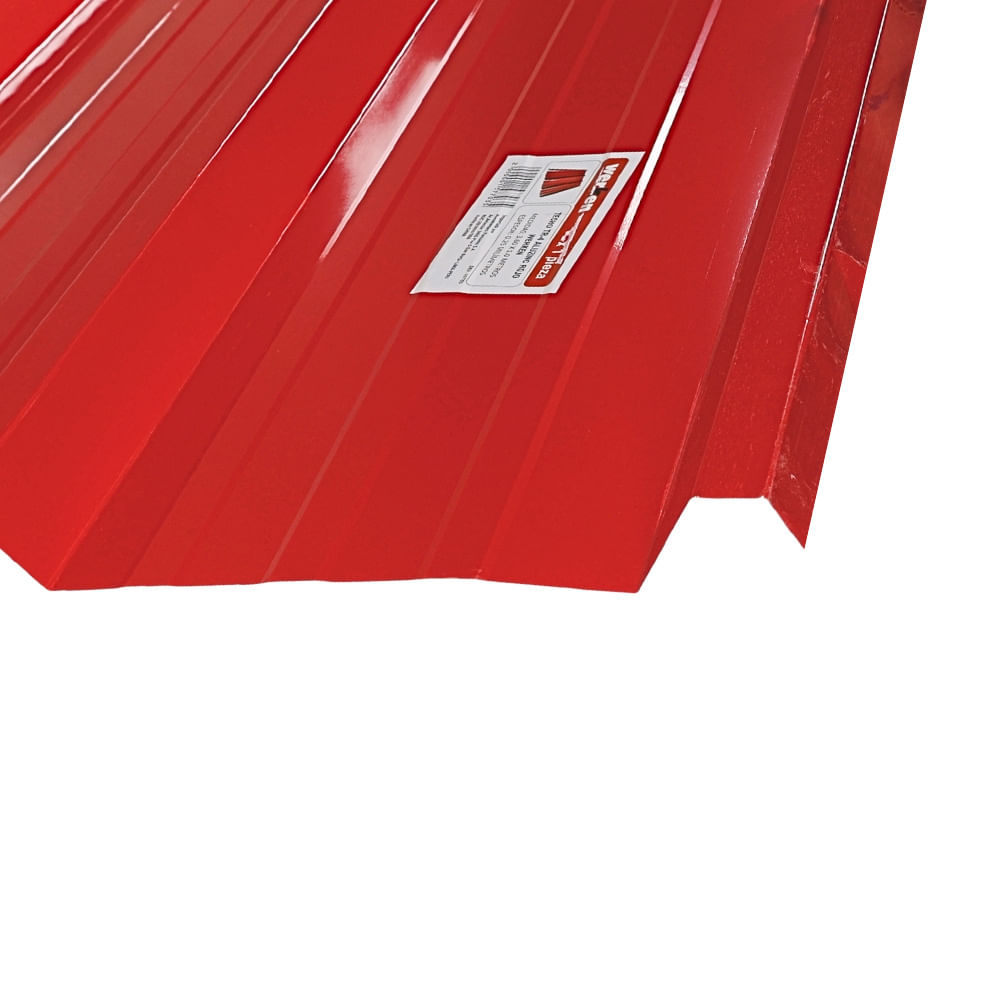 Techo Calamina Tr-4 Aluzinc Rojo 0.25mm 360x100cm Werken | Promart.pe ...