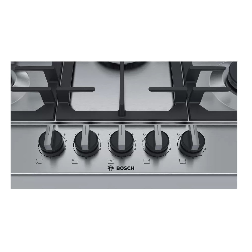Cocina Bosch PCQ7A5B90 Empotrable Preparada para Gas Natural Acero ...