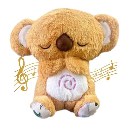 Peluche Koala que Respira con Luces y Movimiento con Control Miel - Promart