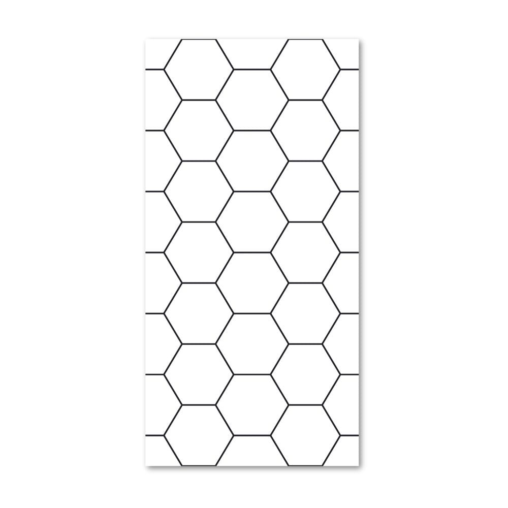 Pared graficada Rombos White 30x60cm 1.8m2 Orange - Promart