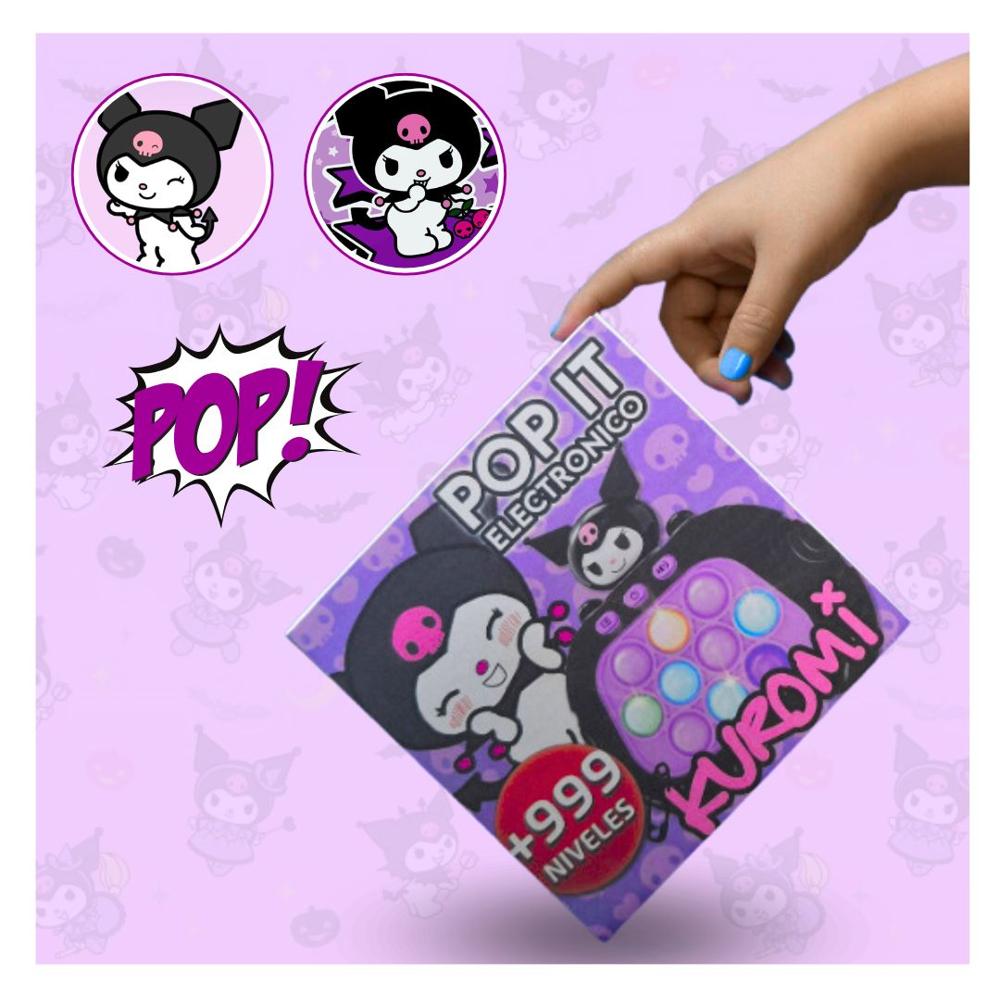 Pop It con Sonido Y Luces Modelo Kuromi - Promart
